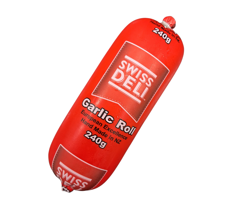 Swiss Deli Garlic Roll | NZ Beef & Pork Deli Meat | Online Meats